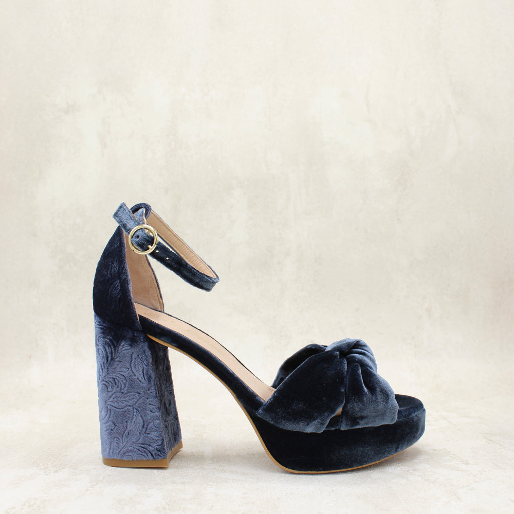 NICOLE 9 VELVET INDIGO, BRDO